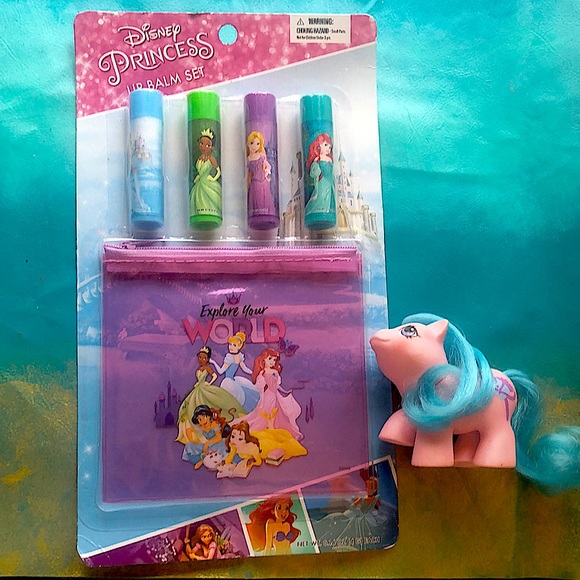 Disney | Makeup | Disney Princess Lip Balm Set Cinderella Tiana Frog ...